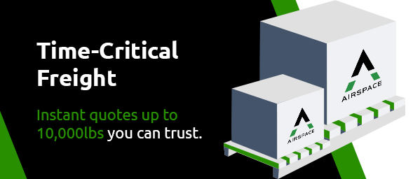 Airspace Introduces Time-Critical Freight with Instant Quoting